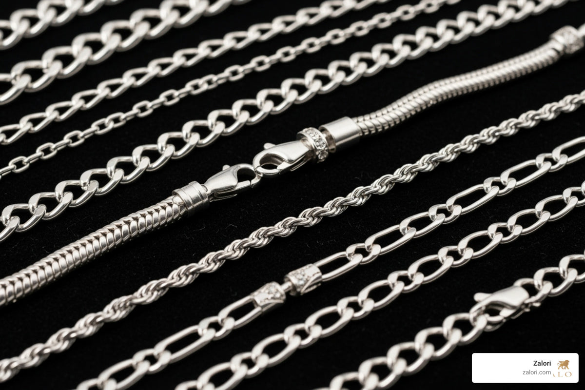 The Real Deal: Understanding Silver Chain Pricing by Weight – Zalori